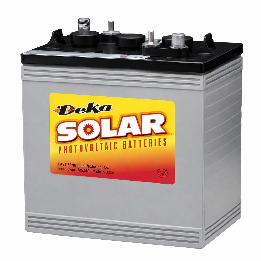 MK Powered Deka Solar 8AGC2 AGM Valve-Regulated Solar Battery | Solar ...
