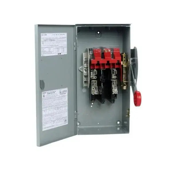 DH221FRK - Eaton Heavy Duty Single-Throw Fused Safety Switch - Green ...