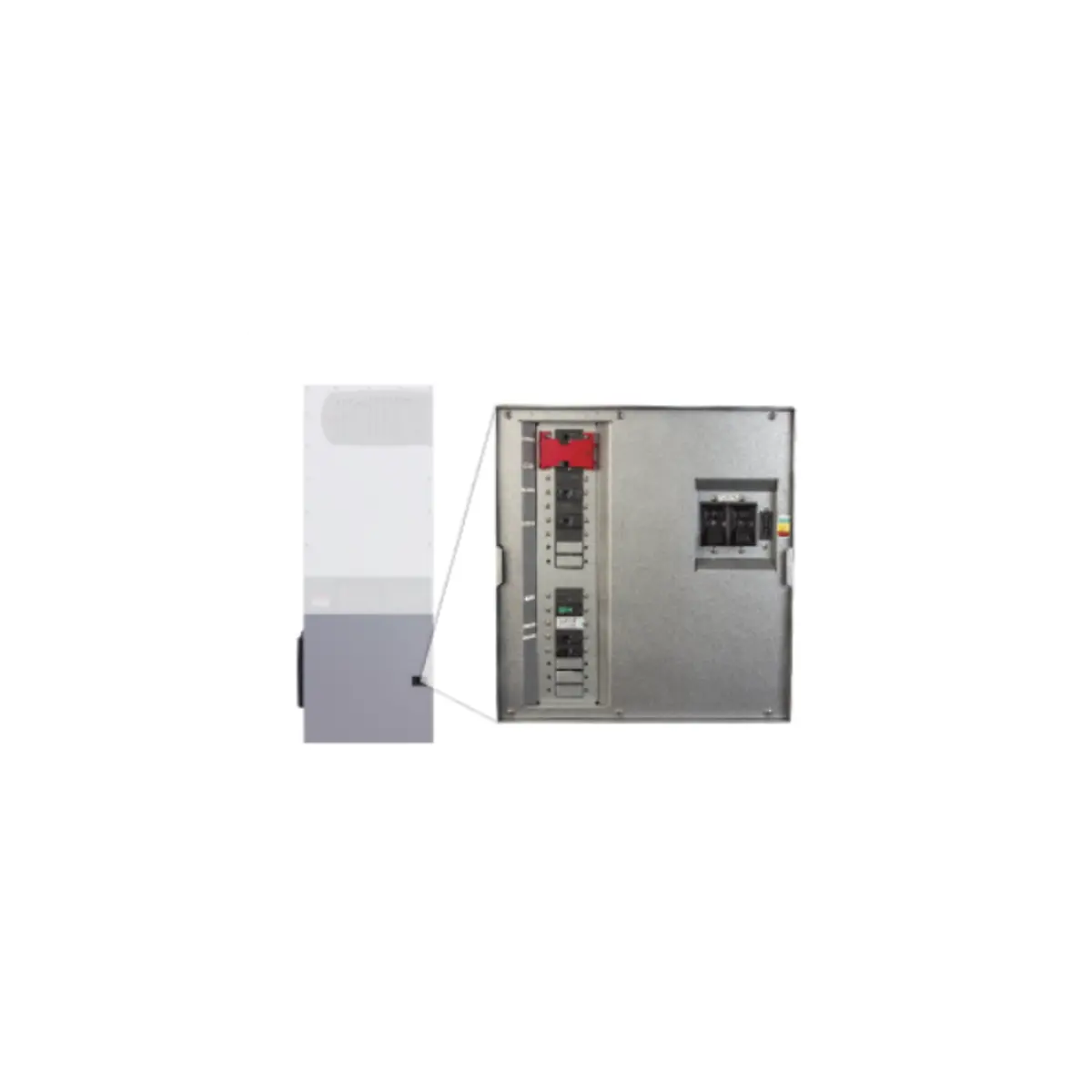 Outback Prewired GSLC with two 175A inverter , GFDI and PV – Solar ...