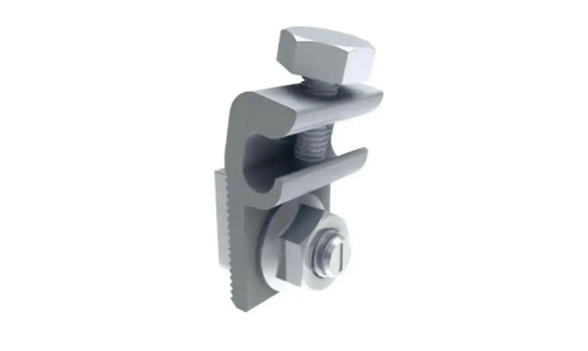 IronRidge Grounding lug, QRail, AL, w/T-Bolt (Priced as each) - Green
