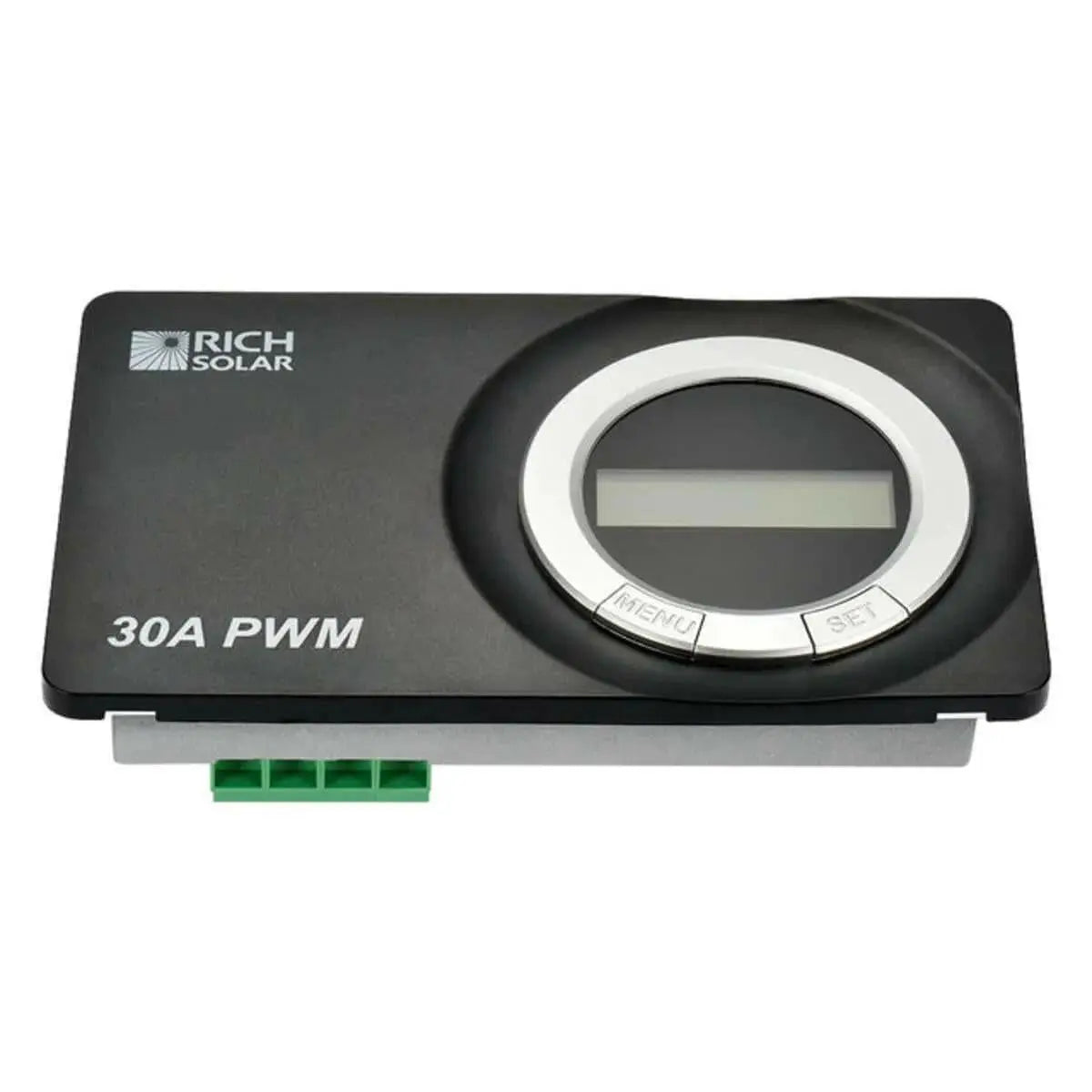 Rich Solar 30 Amp Solar Charge Controller Flush Mount - Green – Solar ...