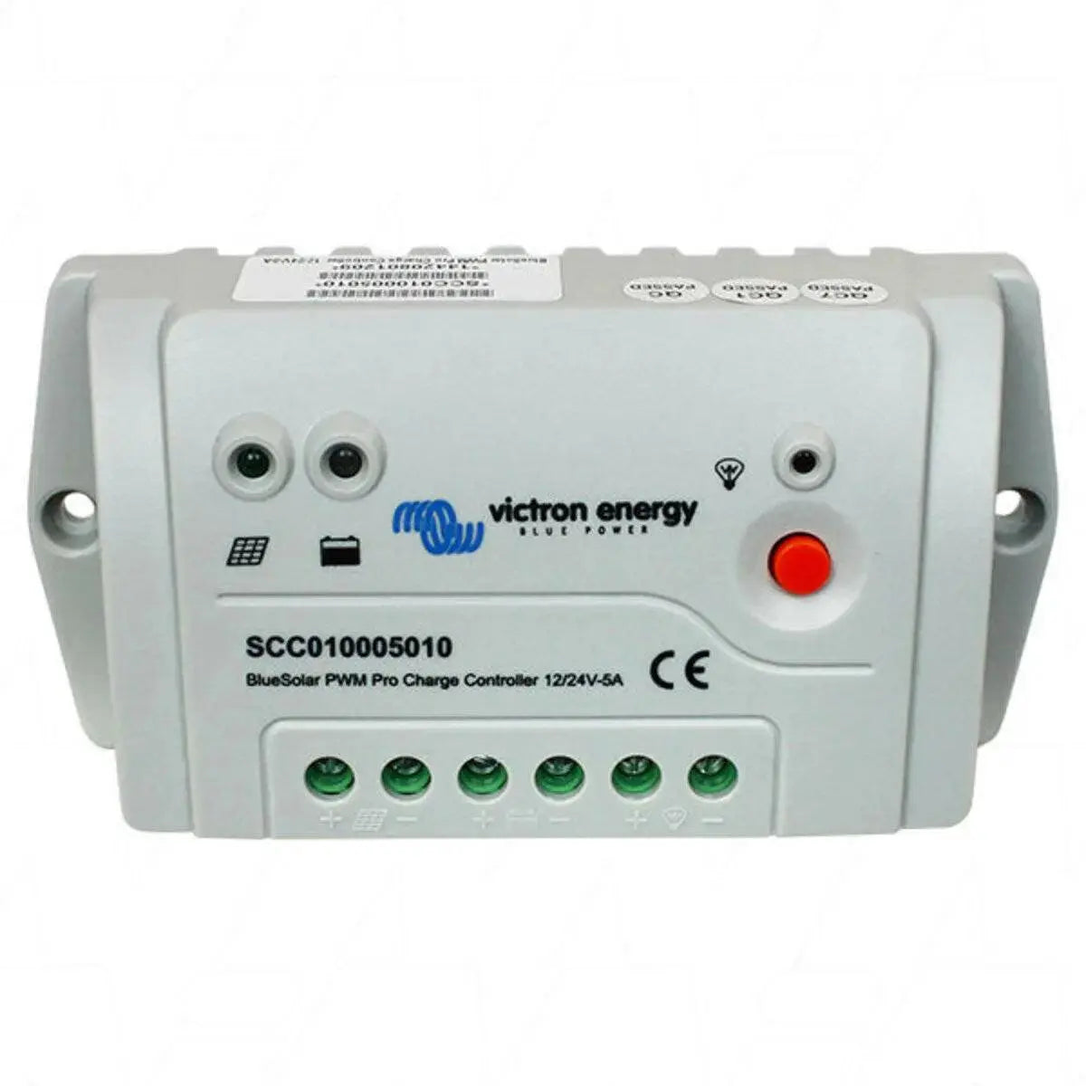 Victron Energy BlueSolar PWM-Pro Charge Controller 12/24V-5A - Green ...