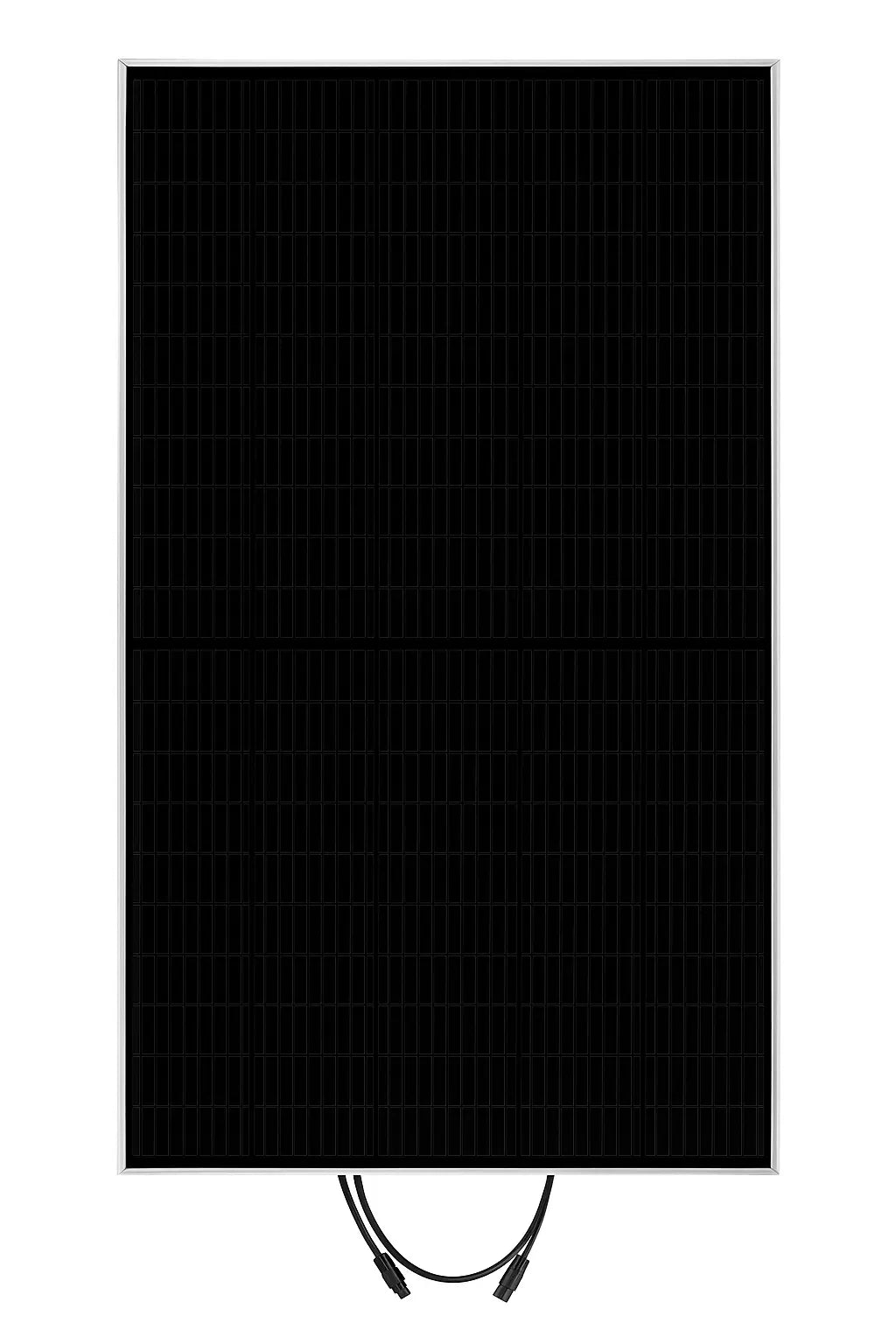 Solarever USA 470W All Black Bifacial Solar Panel – N-Type, Dual Glass ...