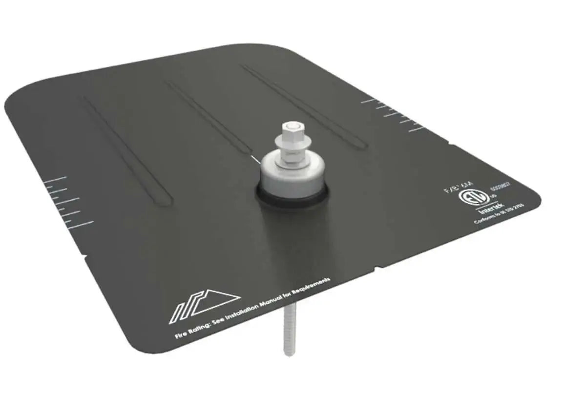 IronRidge FX-FLASH-HW Rail-Less Flashing HW Kit - Green Efficient