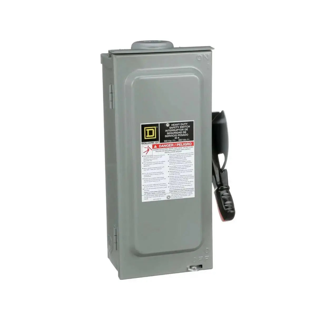 Square D/Schneider Electric HU 30 A Non-Fusible Disconnect Safety ...