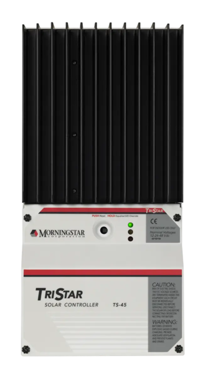Morningstar TriStar TS-45 PWM Charge Controller | Solar Cellz Inc