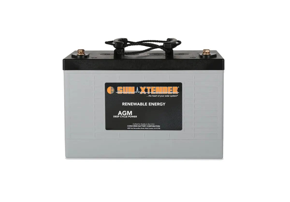 Sun Xtender, PVX-1180T, 12V, AGM Deep Cycle Solar Battery - Green ...