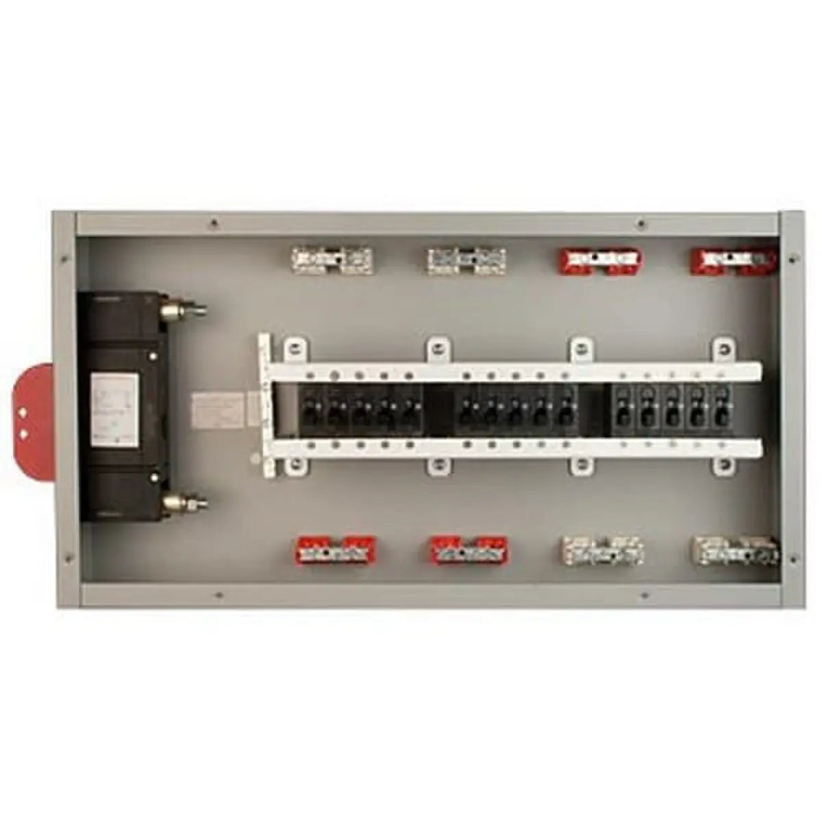 Midnite Solar General use enclosure for 15 panel mount type breakers ...